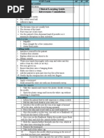 IV Cannulation Checklist | PDF | Science & Mathematics