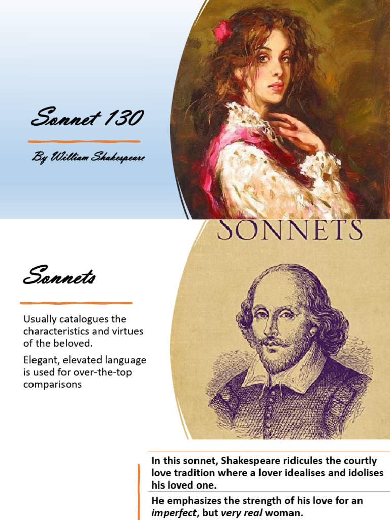 Sonnet 130 PDF | PDF | Rhetoric | Poems