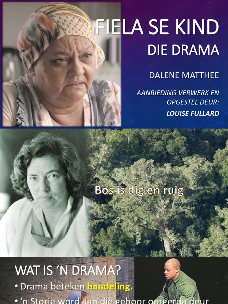 Graad 12 Afr Fiela Se Kind Die Drama | PDF