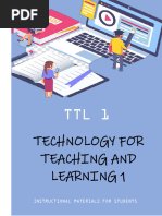 ICT Based Teaching Learning | PDF | Educational Technology | Teachers
