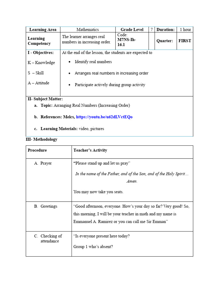 DLP in English | PDF | Teachers | Education Theory