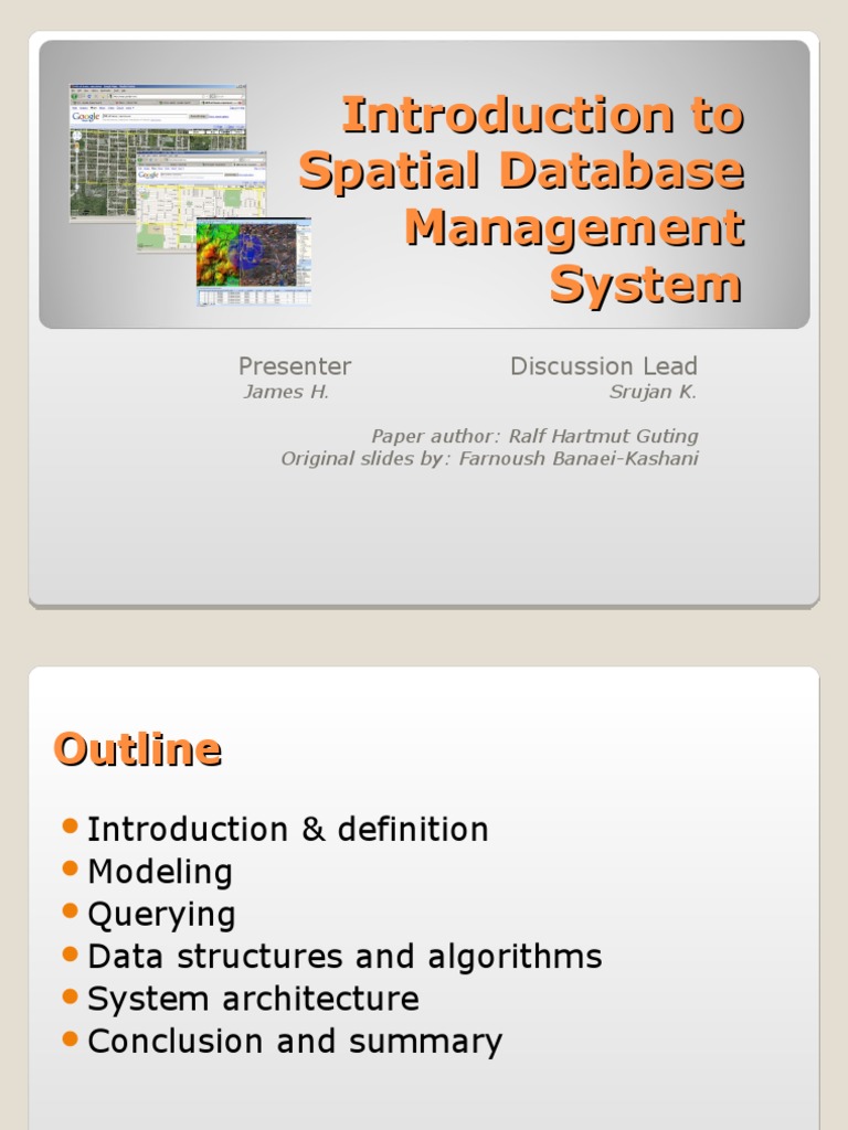 Spatial Database Management System - BlackFridayWeb | PDF | Database ...