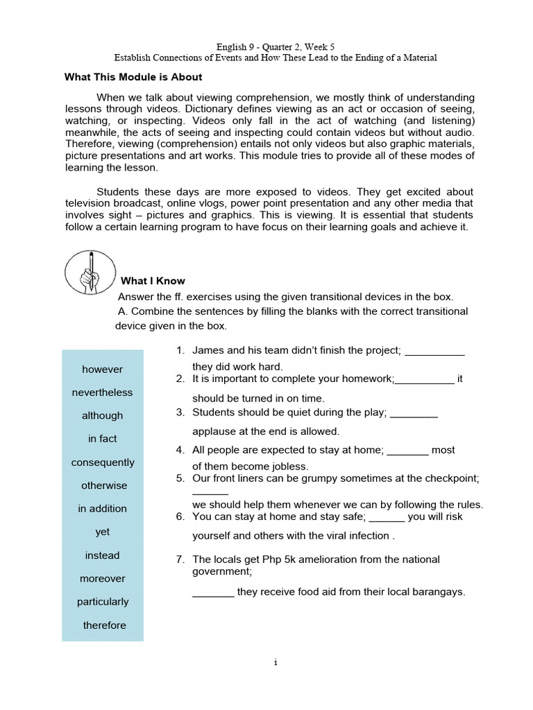 Quarter 2 Week 5 | PDF