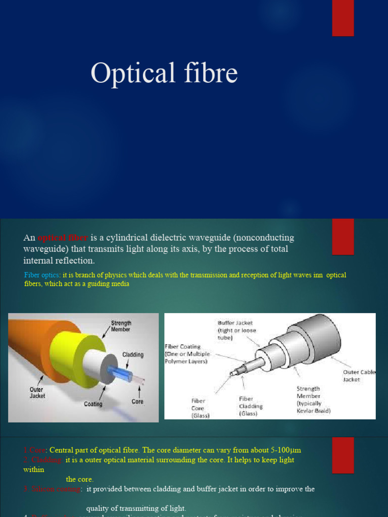 Optical Fibre Modified | Download Free PDF | Optical Fiber | Dispersion (Optics)