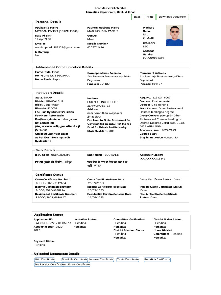 Nivedan 2022 23 | PDF