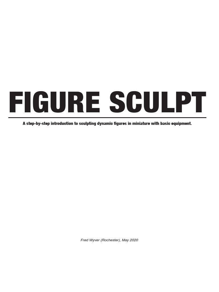 Figure Sculpting in Miniature | PDF | Epoxy | Sculpture