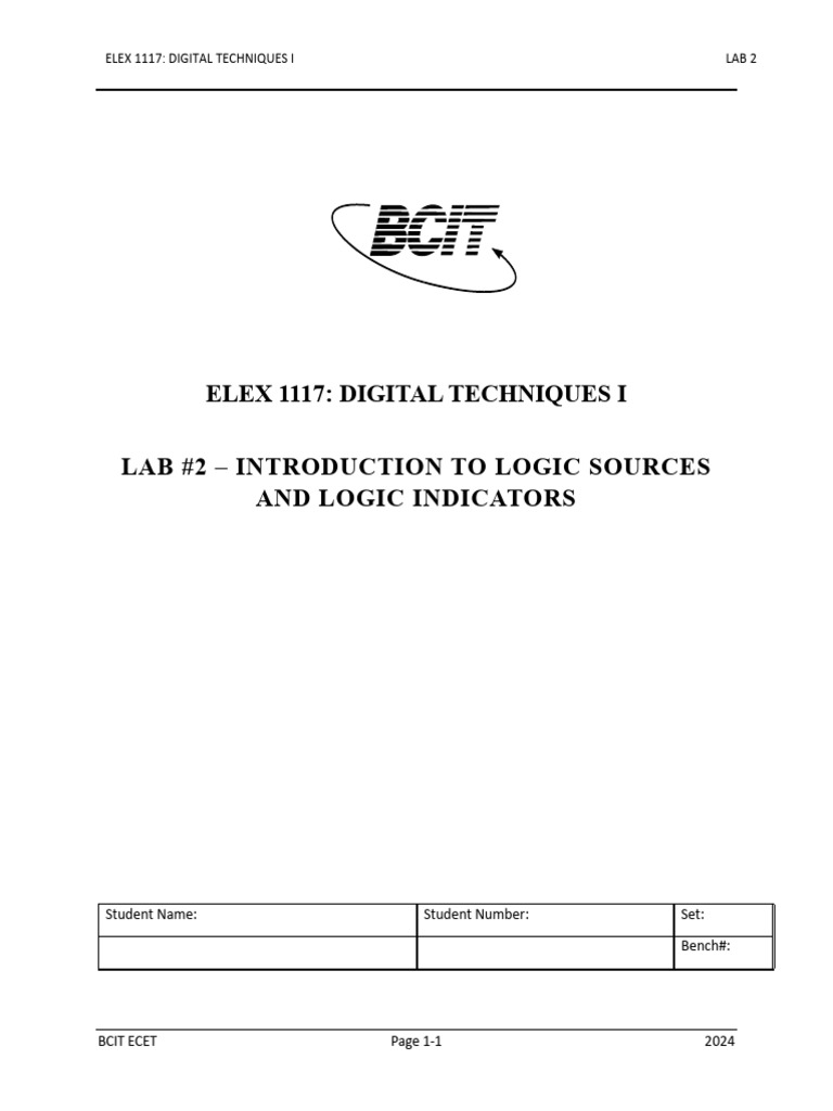 x1117 Report Lab2 | PDF | Switch | Logic Gate