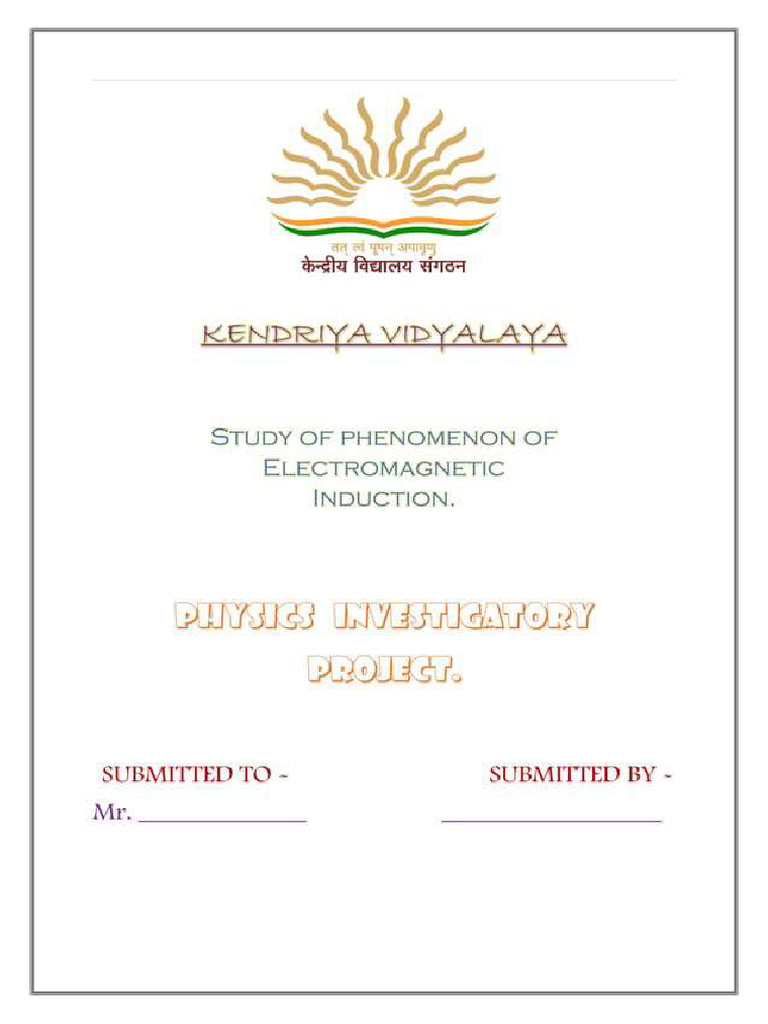 Physics Project | PDF