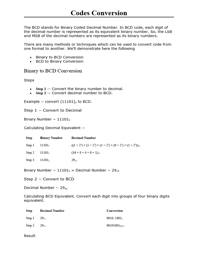 Unit 4 | PDF | Binary Coded Decimal | Computer Engineering