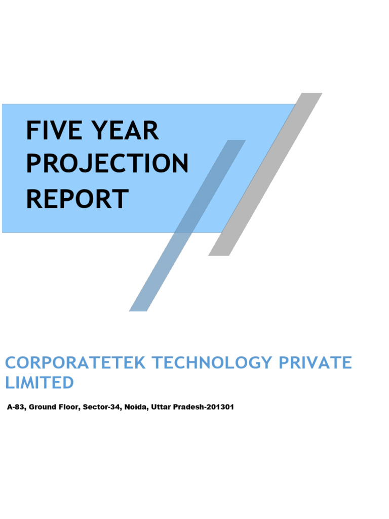 Five-Year Projection for Cab Services | PDF | Electric Vehicle ...