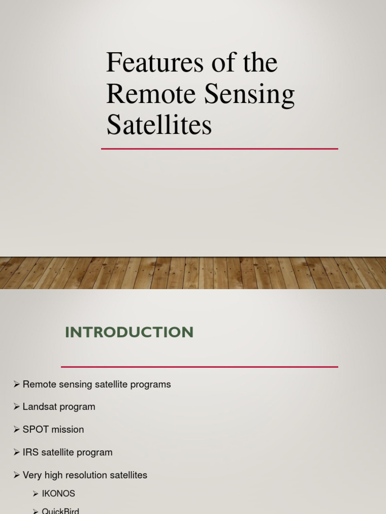 3 Satellites | PDF | Satellite Imagery | Imaging