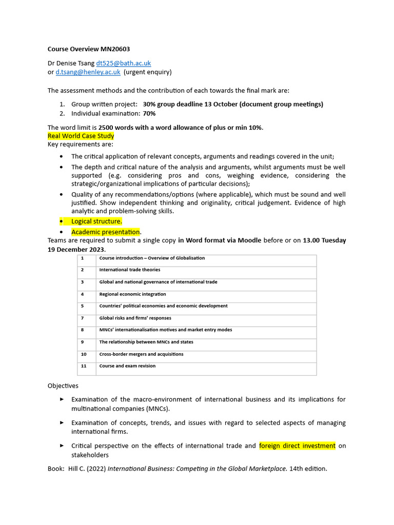 Globalisation | PDF | Globalization | Multinational Corporation