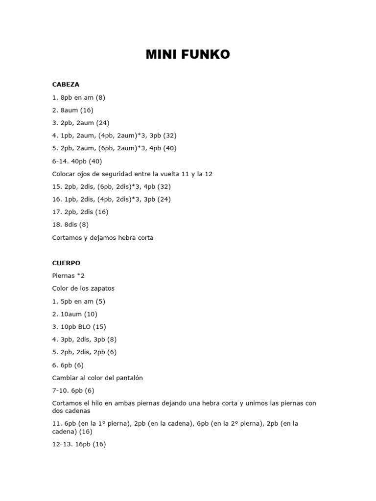 Mini Funko | PDF