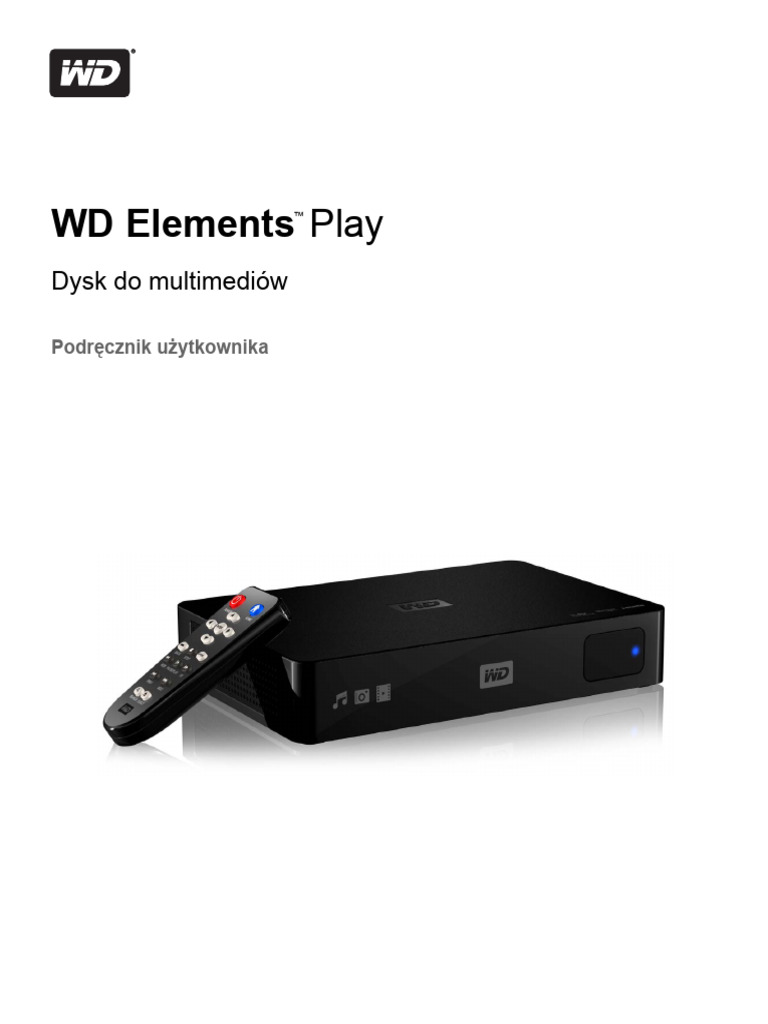 WD Elements Play Instrukcja | PDF