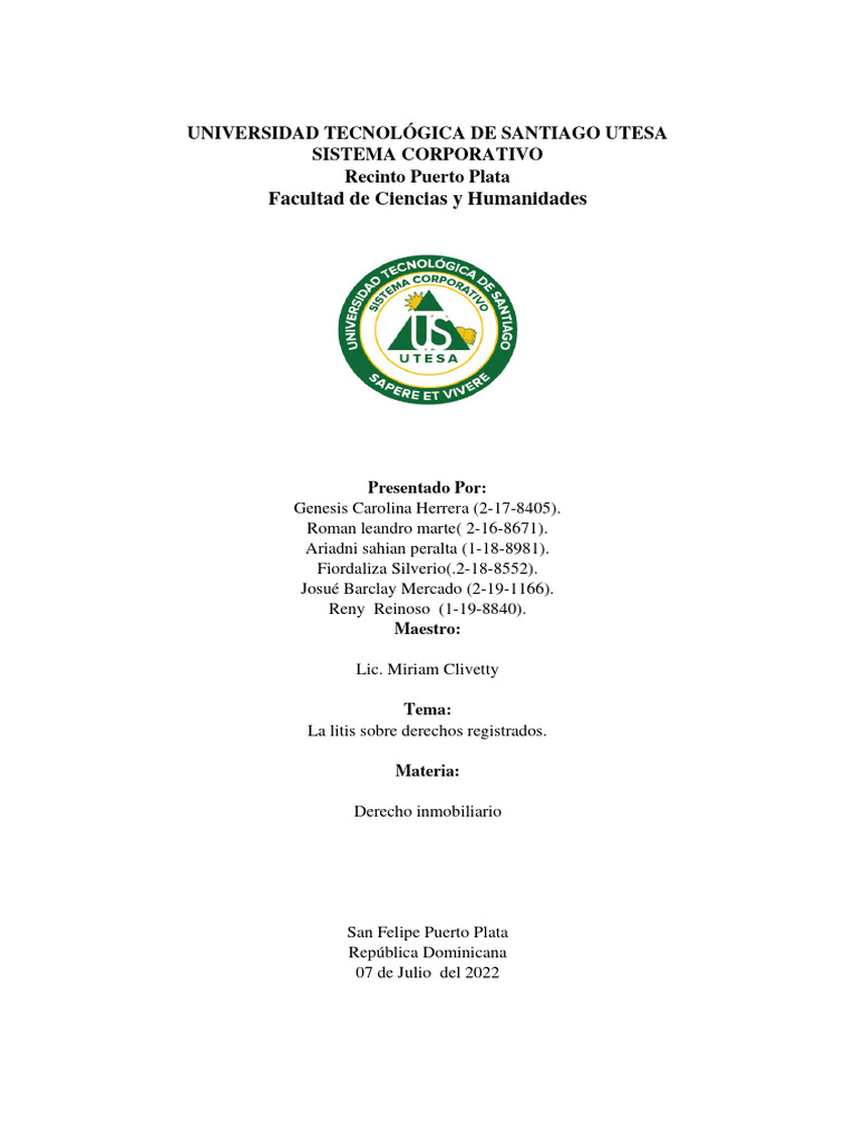 La Litis Pdf Demanda Judicial Jurisdicción