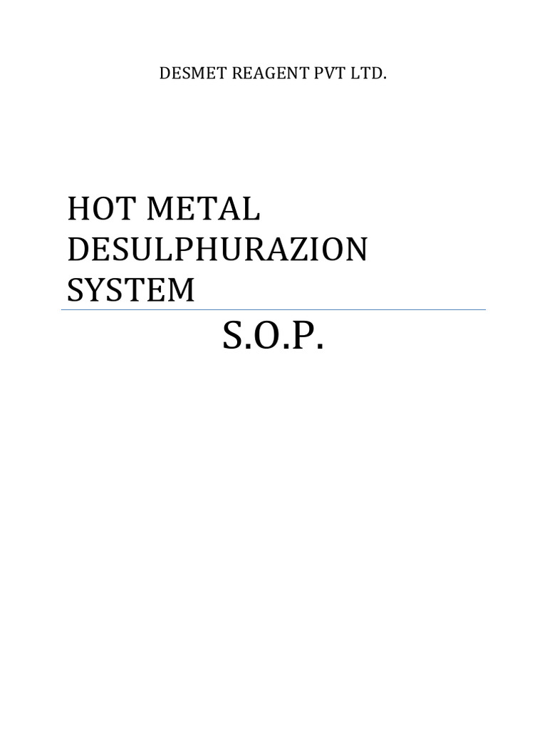 Sop HMDS | PDF | Valve | Personal Protective Equipment