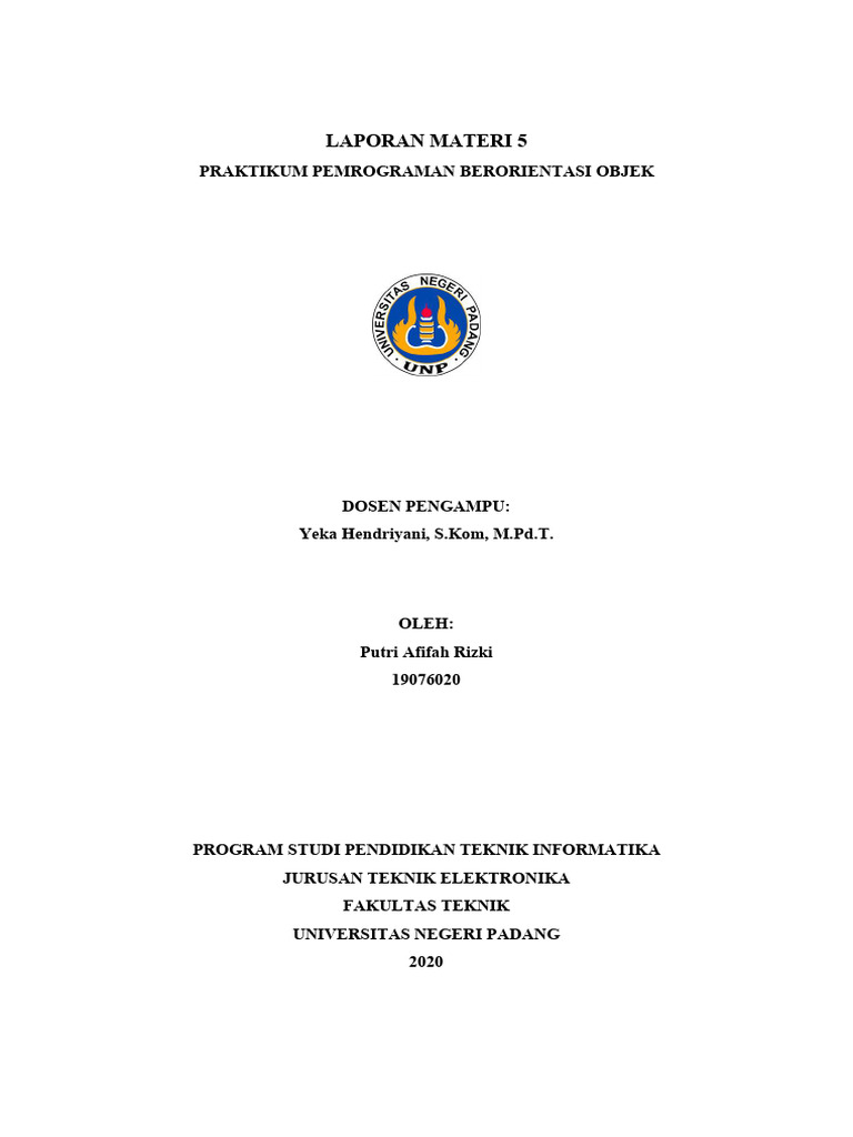 Praktikum Array dalam Pemrograman Java | PDF | Komputer