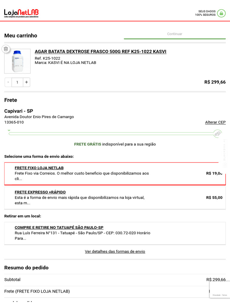 Loja Netlab - O Seu Laboratório em 1 Click | PDF