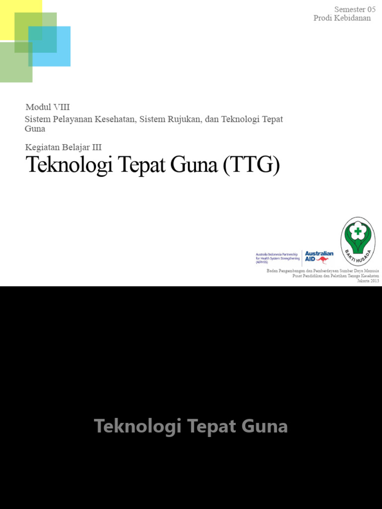 Modul 8 Teknologi Tepat Guna (TTG) | PDF