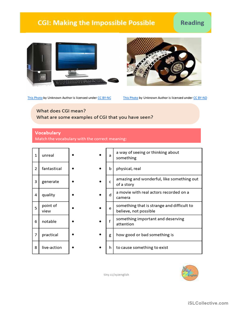 CGI - Making The Impossible Possible | PDF | Computer Generated Imagery