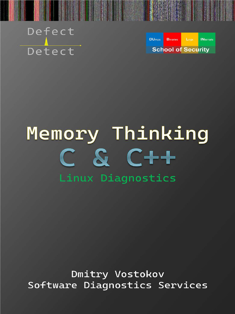 Memory Thinking For C And C Linux Diagnostics Pdf Pointer Computer Programming C