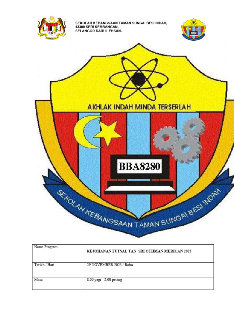 Laporan Futsal SKTSBI 2023 | PDF
