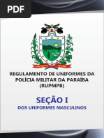 Manual de Uniformes Pmpe Cpu 1 | PDF | Polícia | Polícia militar