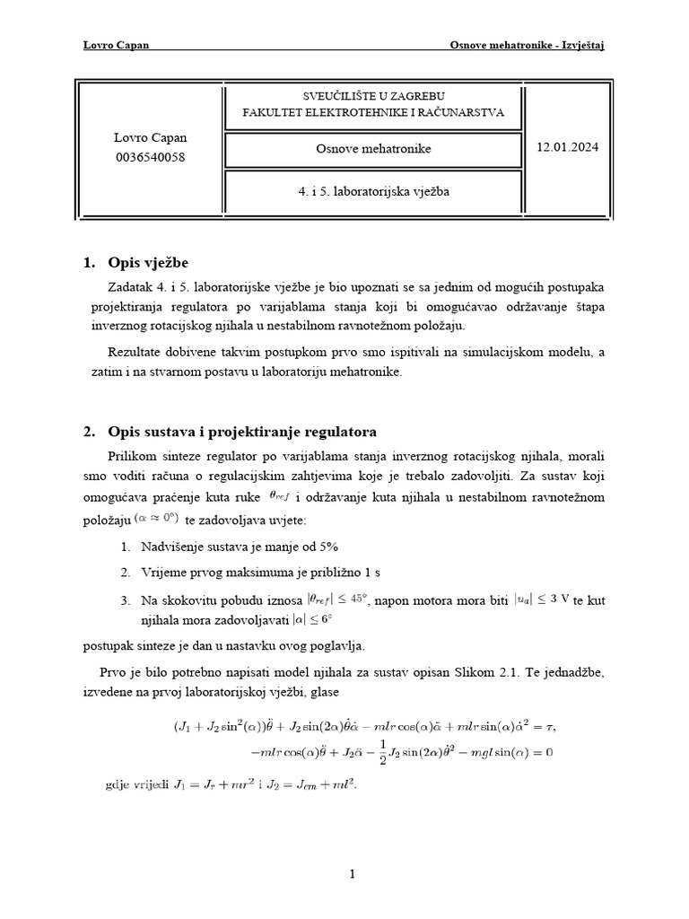 Mehatronika 4 I 5 | PDF