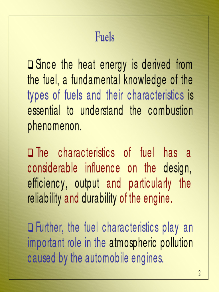 12 Fuels | PDF