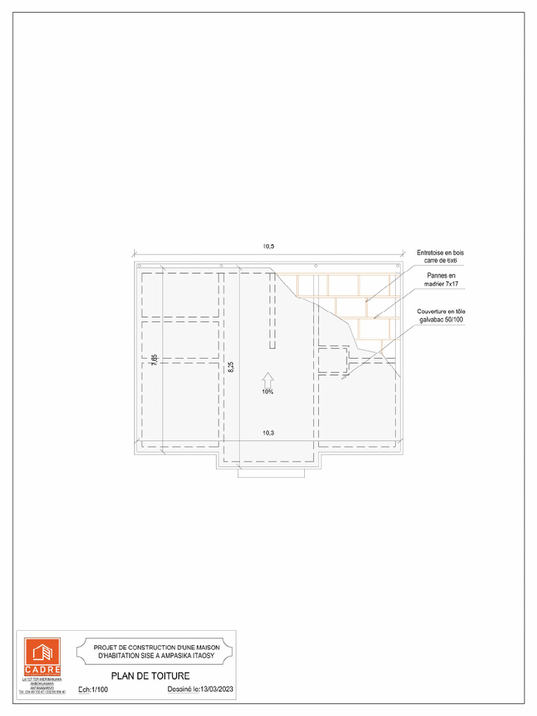 Plan de Toiture | PDF