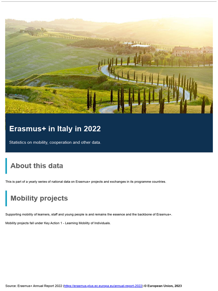 Erasmus+Italy in 2022 | PDF | European Union | Vocational Education