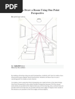 Perspective Drawing Practice Worksheets | PDF
