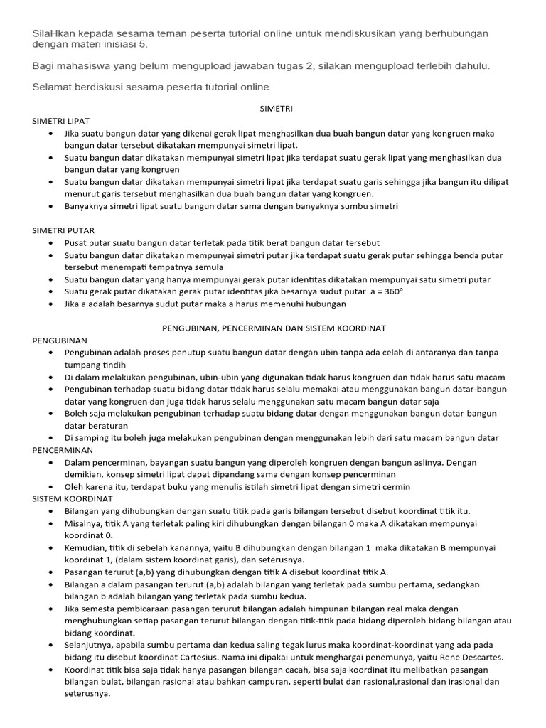 Topik Diskusi 5 | PDF | Seni & Disiplin Bahasa