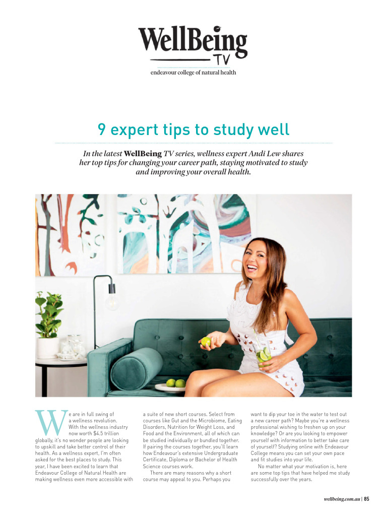 9 Tips To Study Well | PDF | Sleep | Neuroscience