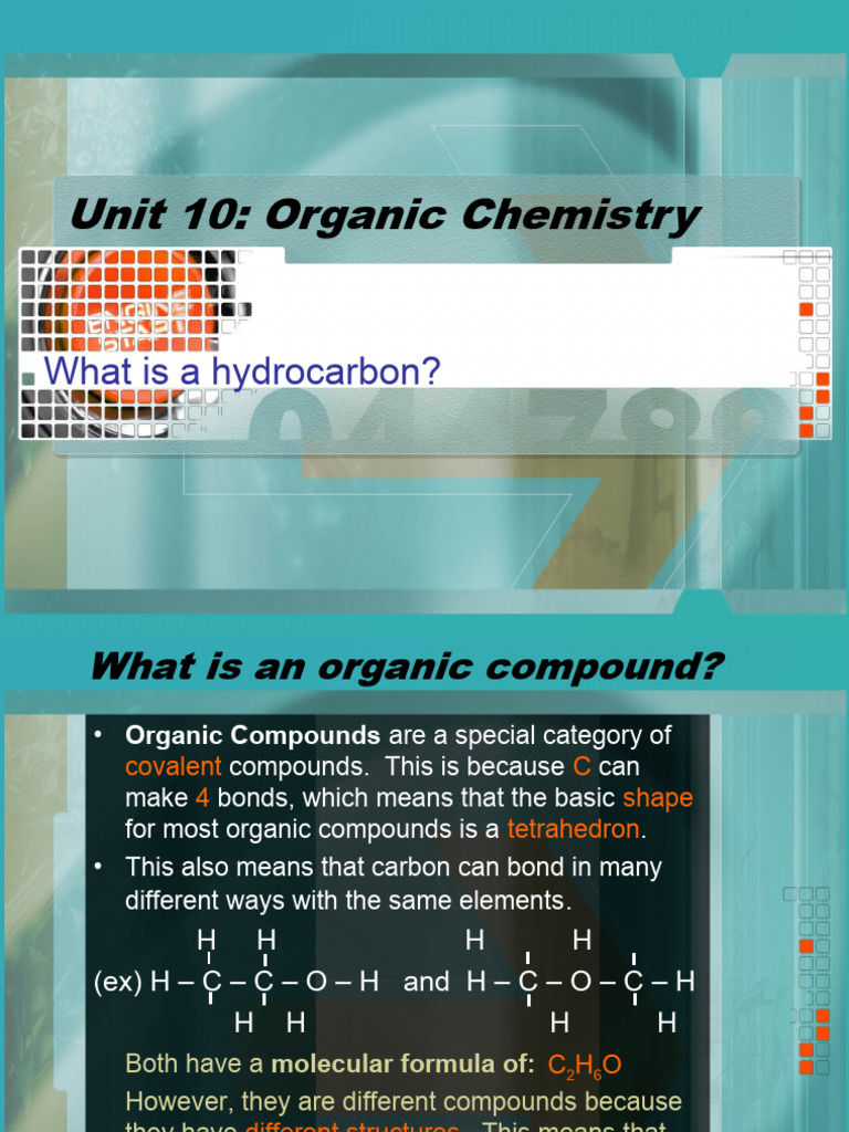 Organic Chemistry Basics | PDF | Alkene | Hydrocarbons
