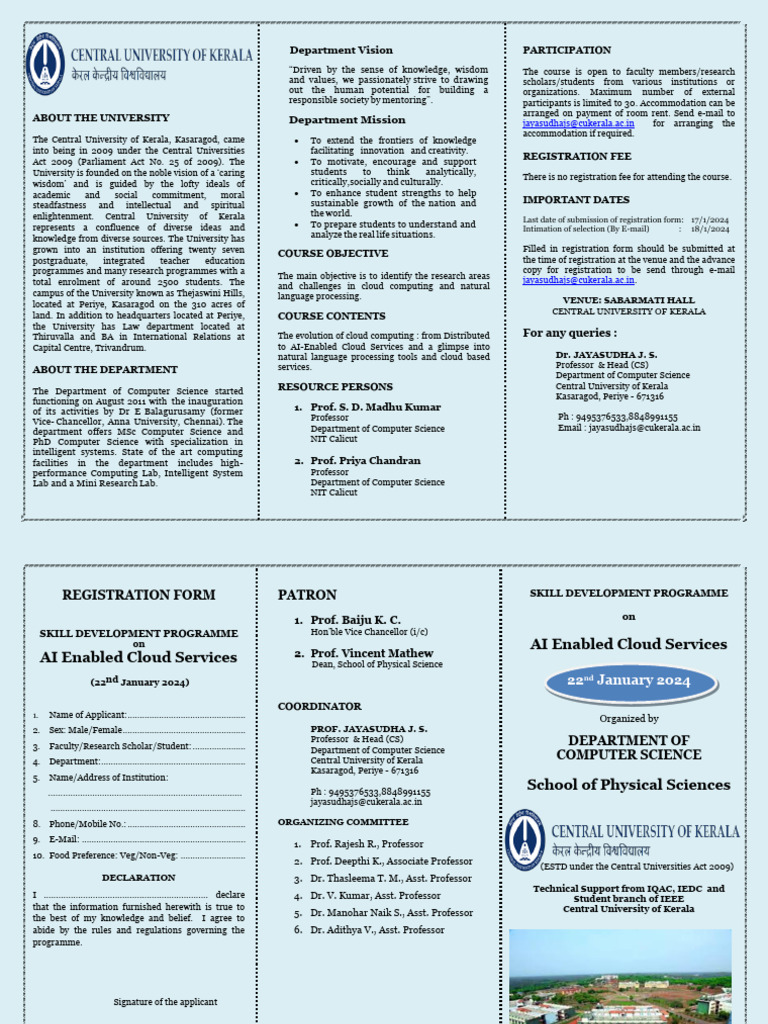 Brochure AI Enabled Cloud Services | PDF | Artificial Intelligence | Intelligence (AI) & Semantics