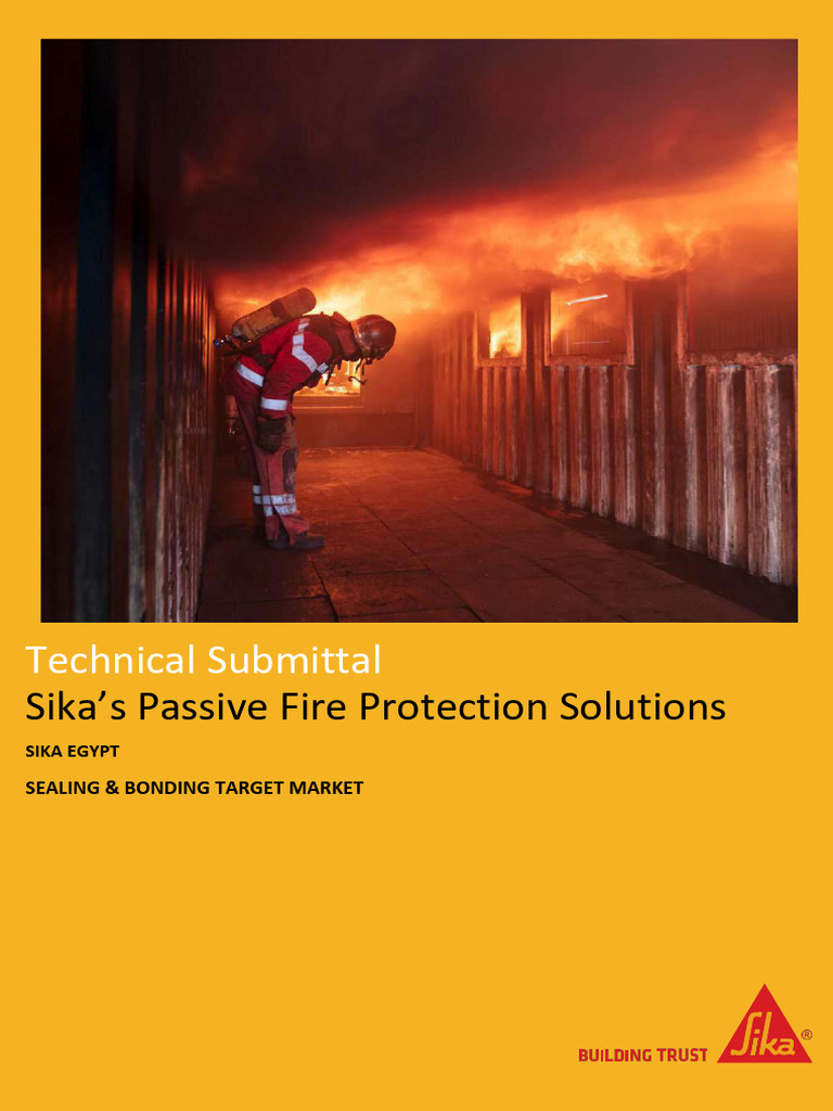 Technical Submittal - Sika's Passive Fire Protection Solutions ...