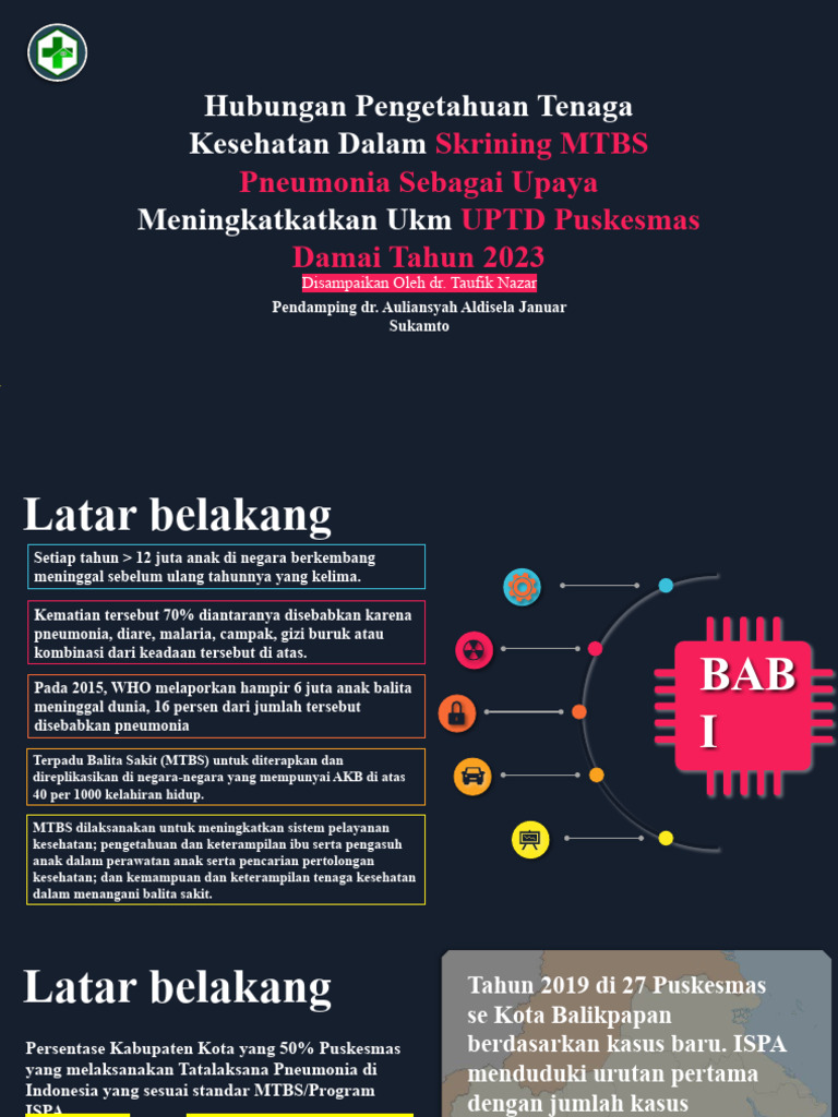 Skrining MTBS Pneumonia di Puskesmas | PDF | Sains & Matematika