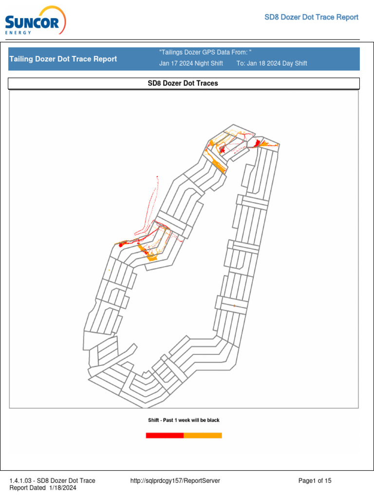 1.4.1.03 - SD8 Dozer Dot Trace Report | PDF