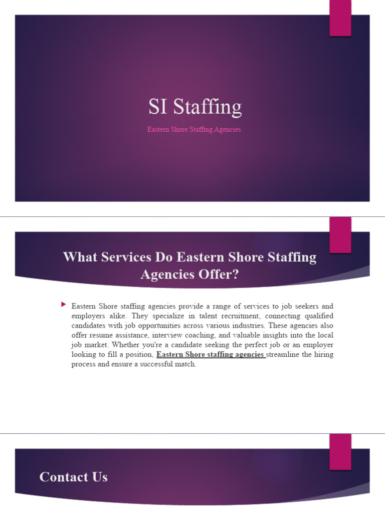 Temp Agency Baltimore MD | PDF