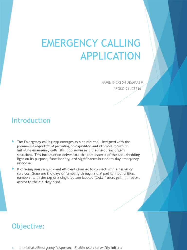 Emergency Calling Application | PDF | Mobile App | Xml