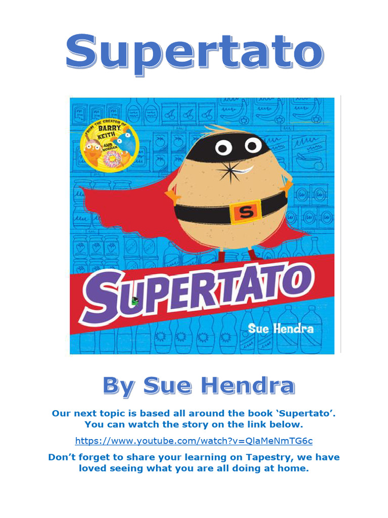 Supertato Reception Booklet 8 | PDF