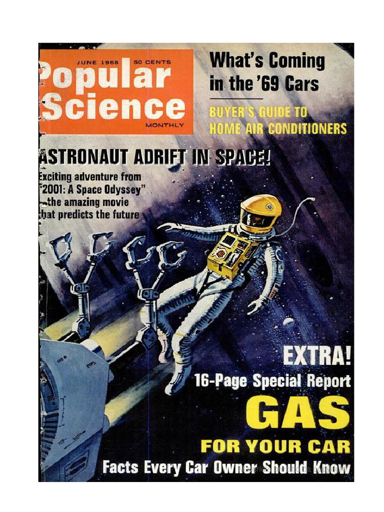1968 - 2001 A Space Odissey (Popular Science) | PDF