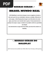 Regras de Baque e Punições em Favelas | PDF