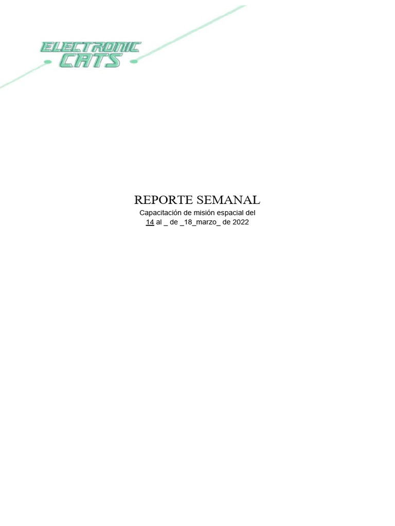 Bitacora Semanal - 5 - Comprimido | PDF