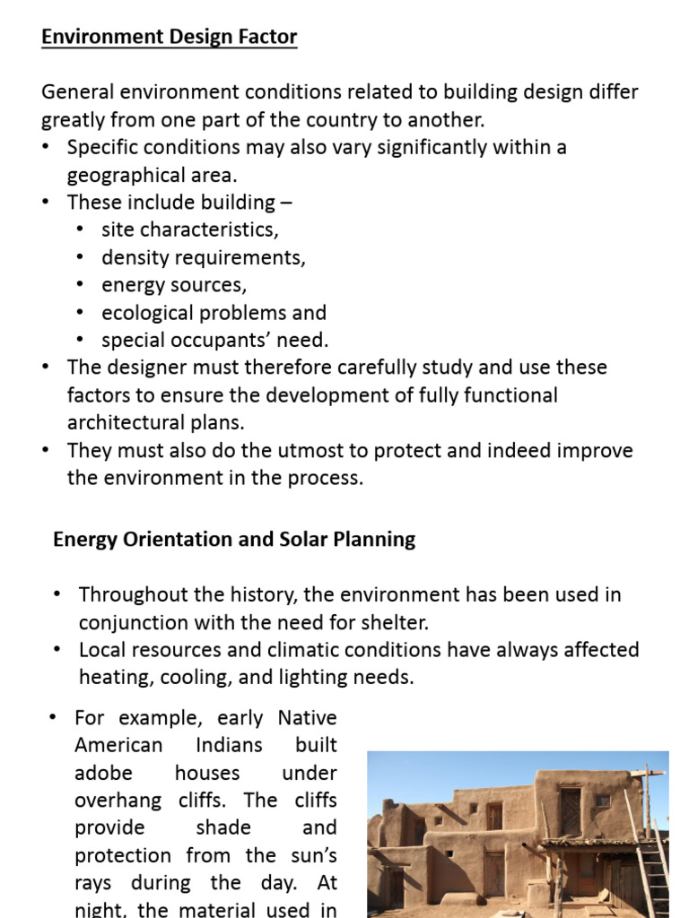Environment Design Factor | PDF | Solar Energy | Sun