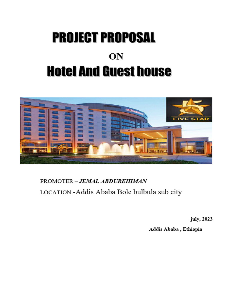 International Hotel Project in Addis Ababa | PDF | Tourism | Hotel