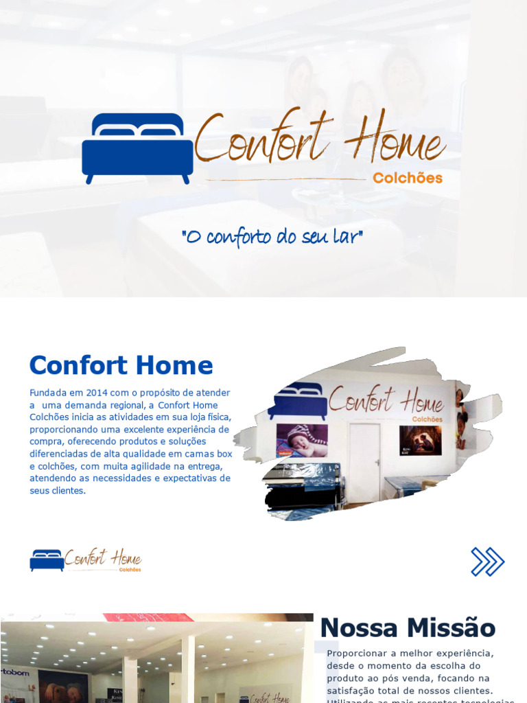 APRESENTAÇÃO CONFORT HOME | PDF | Economias