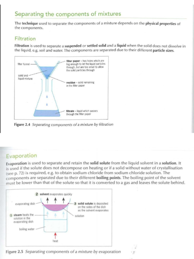 Chemistry - Separation Techniques | PDF