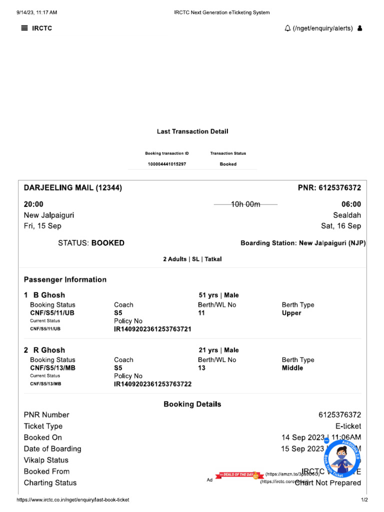 NJP Sdah 15.09.2023 | PDF